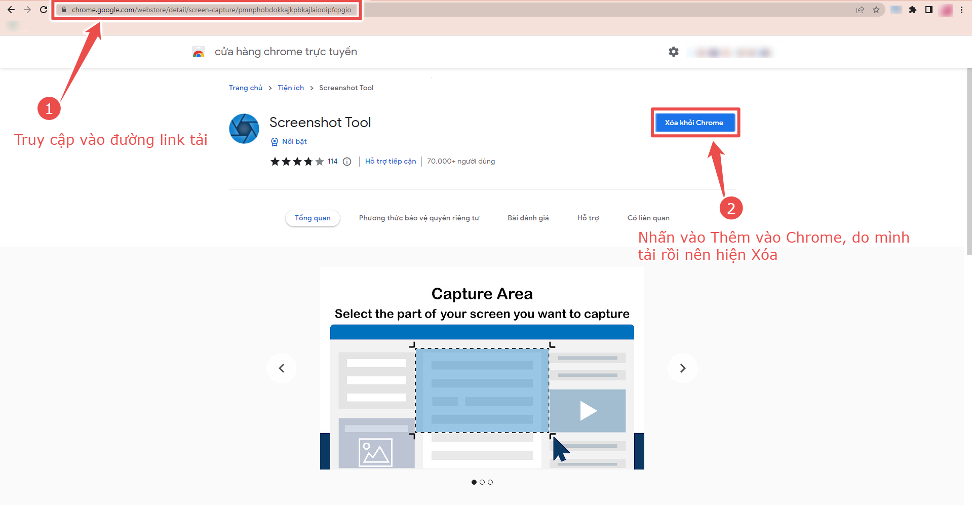 Chụp ảnh màn hình toàn bộ trang web - CLOUDIT