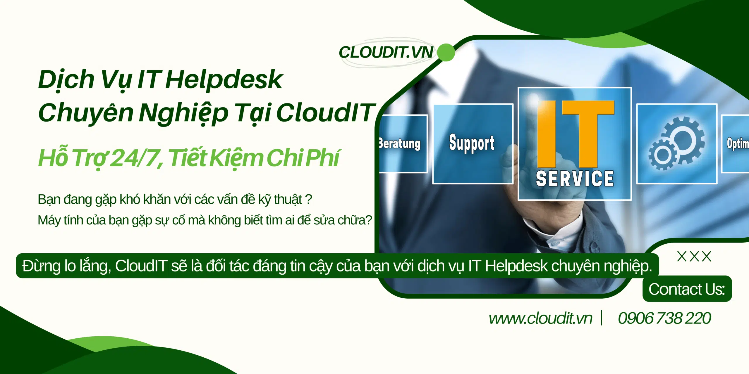 Dịch Vụ IT Helpdesk Chuyên Nghiệp Tại CloudIT